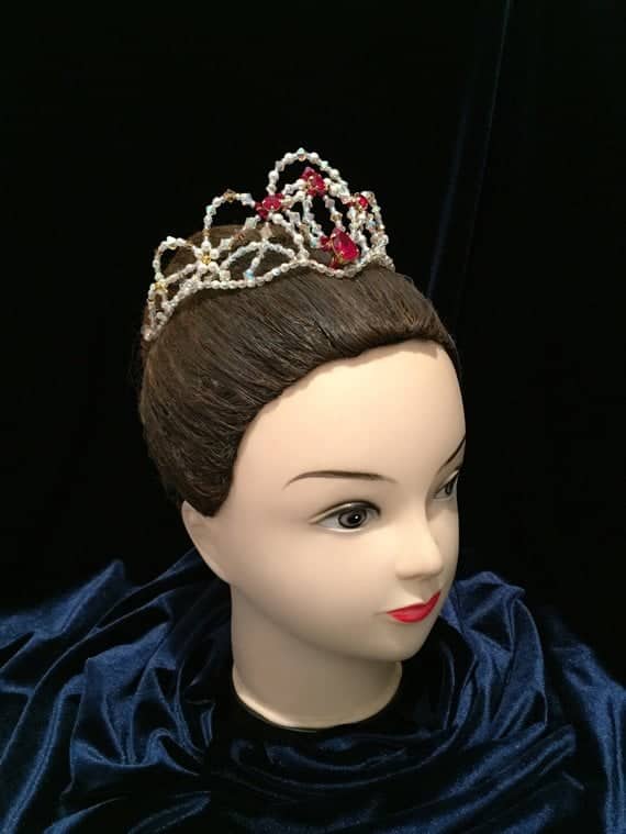 Red Ruby Headpiece | Dancewear by Patricia